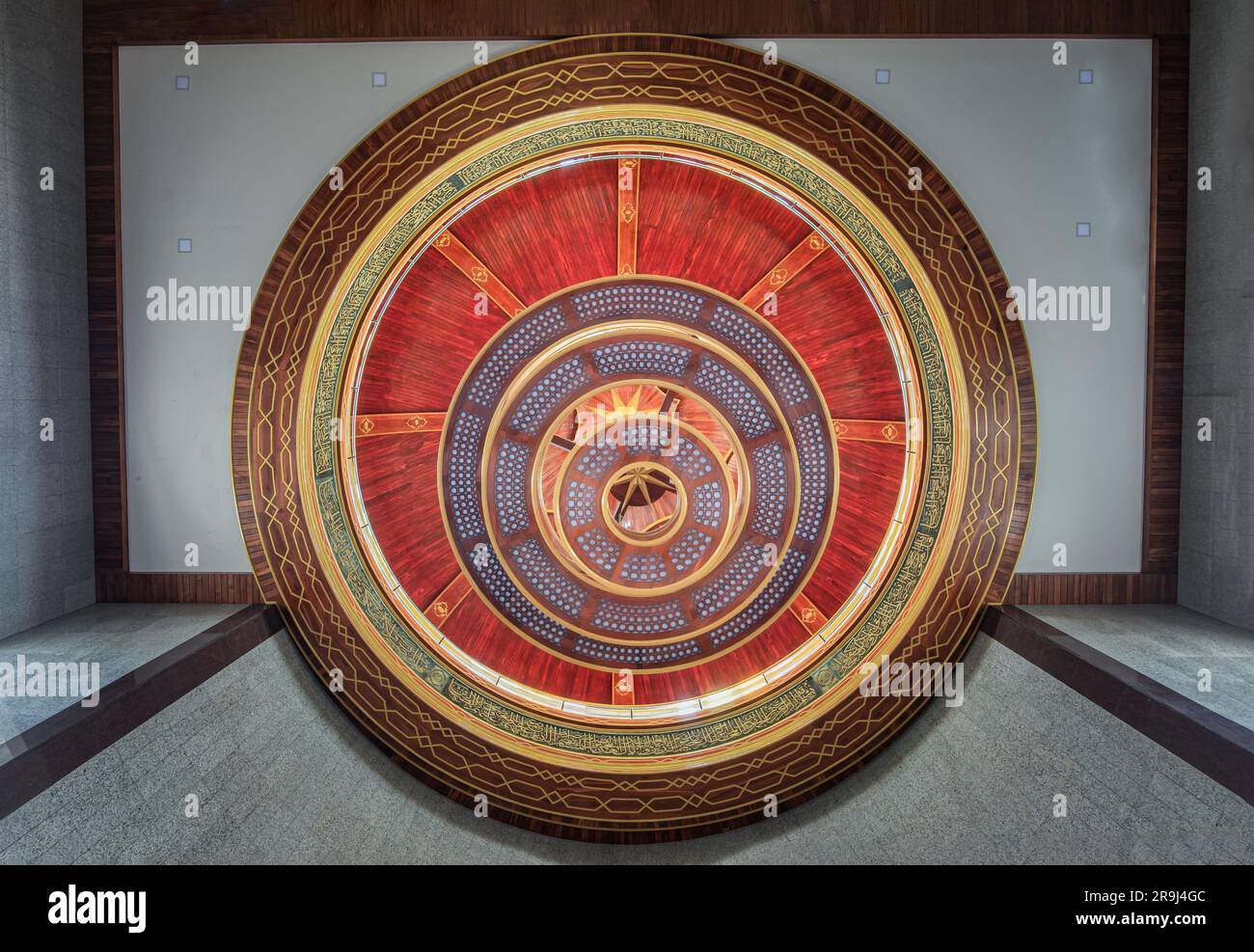 Bangkok, Thailand - June 23, 2023 - Look up to the ceiling has the ...