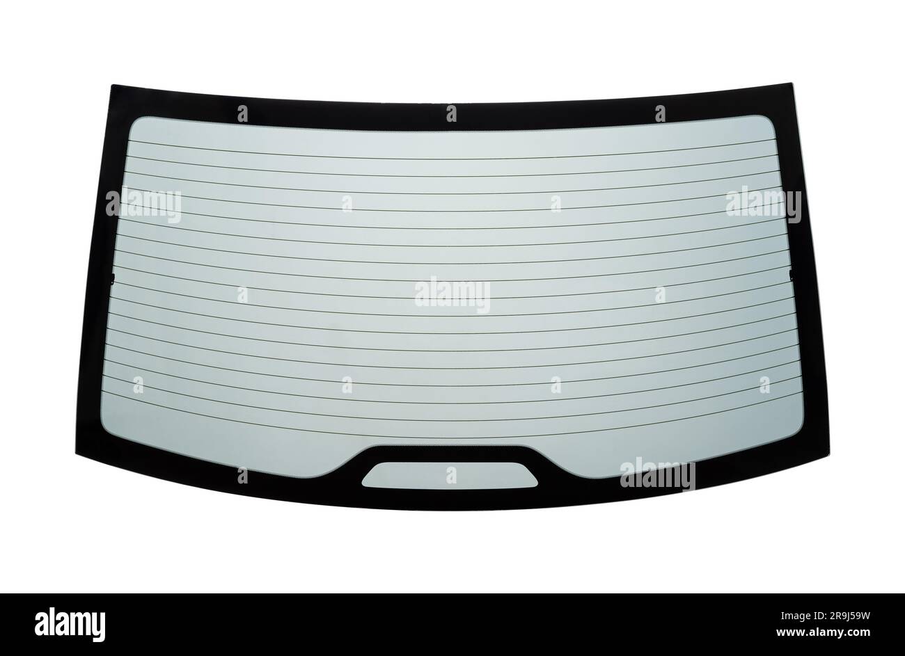 New heated car rear windshield, isolated on white background Stock ...