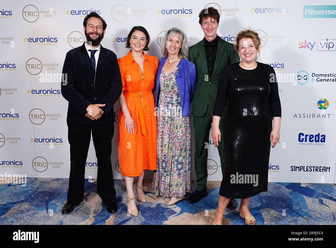 (left to right) The Repair Shop experts Dominic Chinea, Sonnaz ...