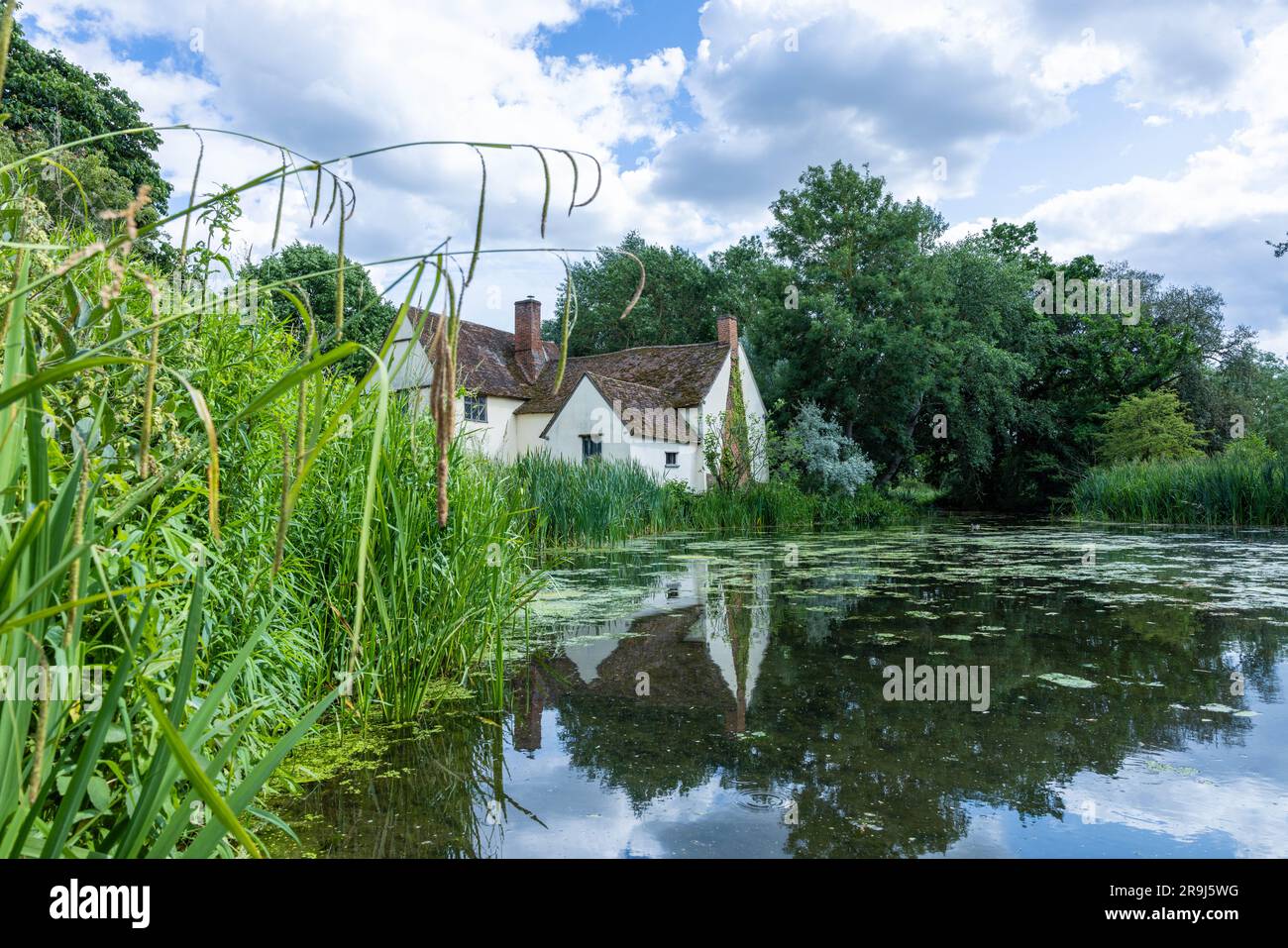 Willy Lott’s Cottage in Flatford from Constable's the haywain Stock ...