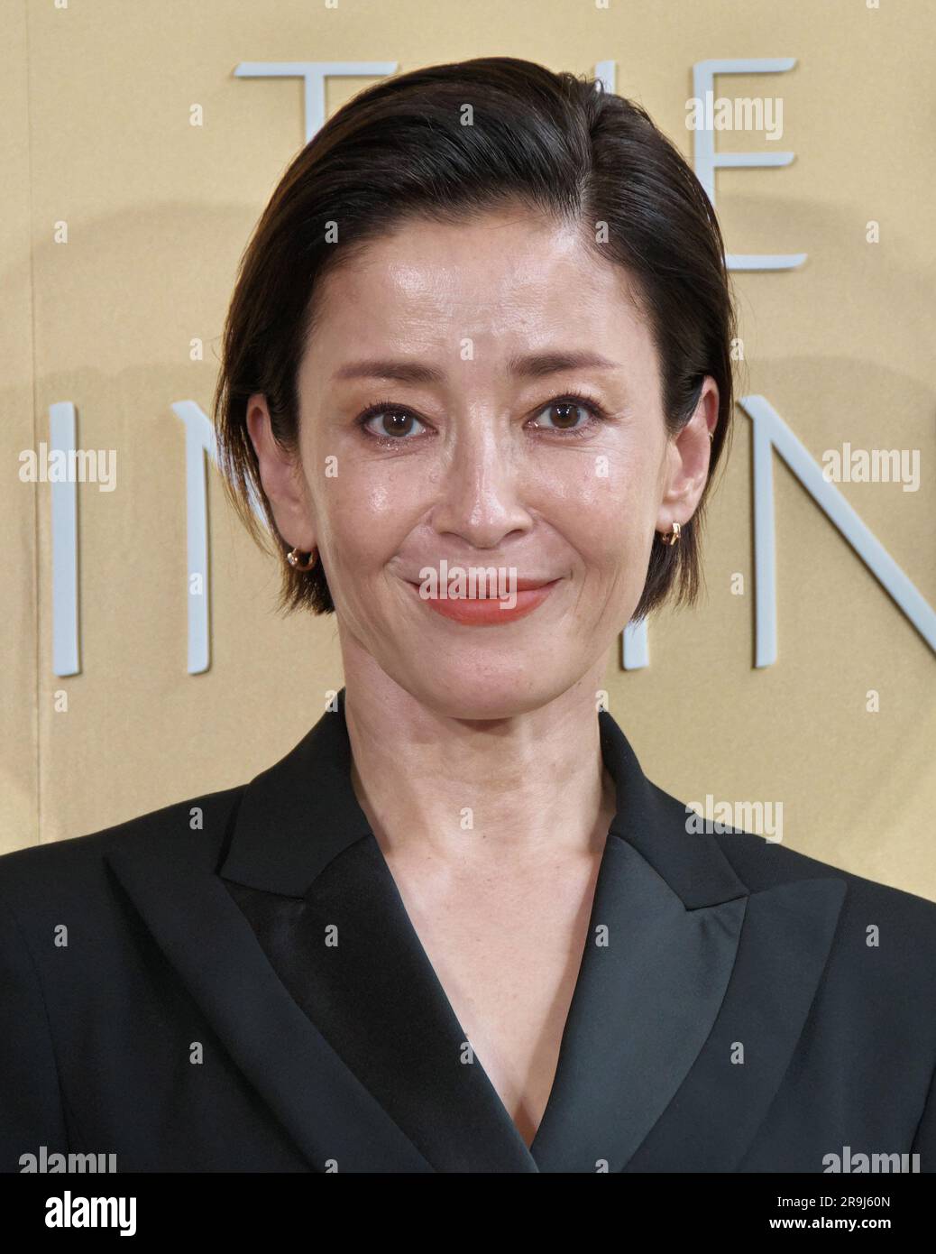 Tokyo, Japan. 27th June, 2023. Japanese actress Rie Miyazawa attends the event "The science of ...