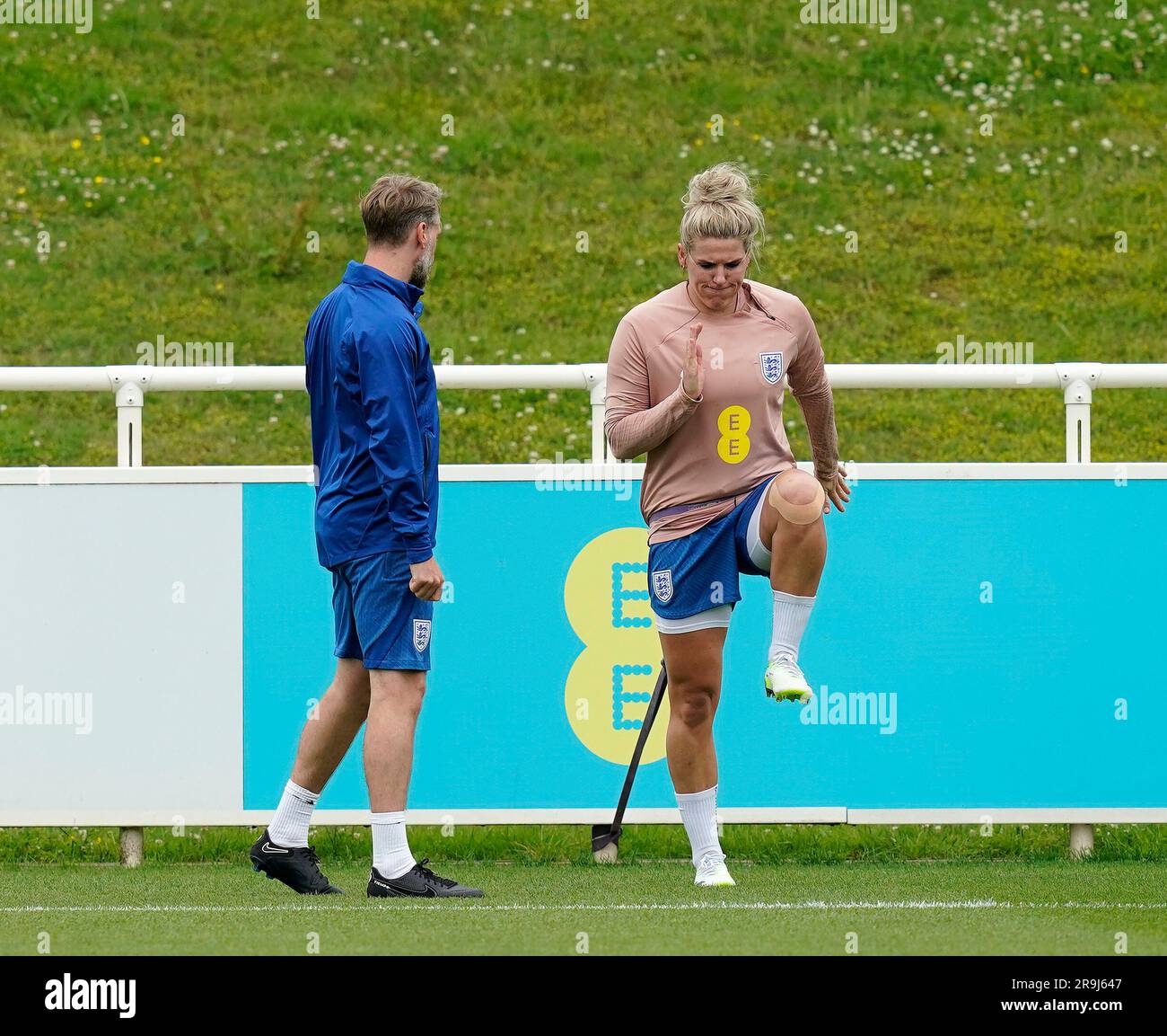 Training session st georges park hi-res stock photography and images ...