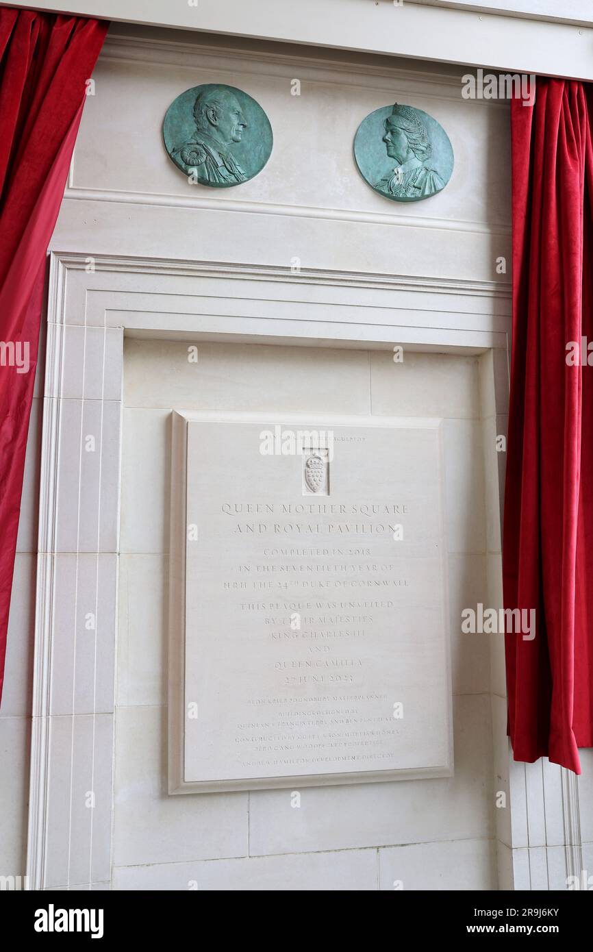 Unveiled by king charles iii hi-res stock photography and images - Alamy