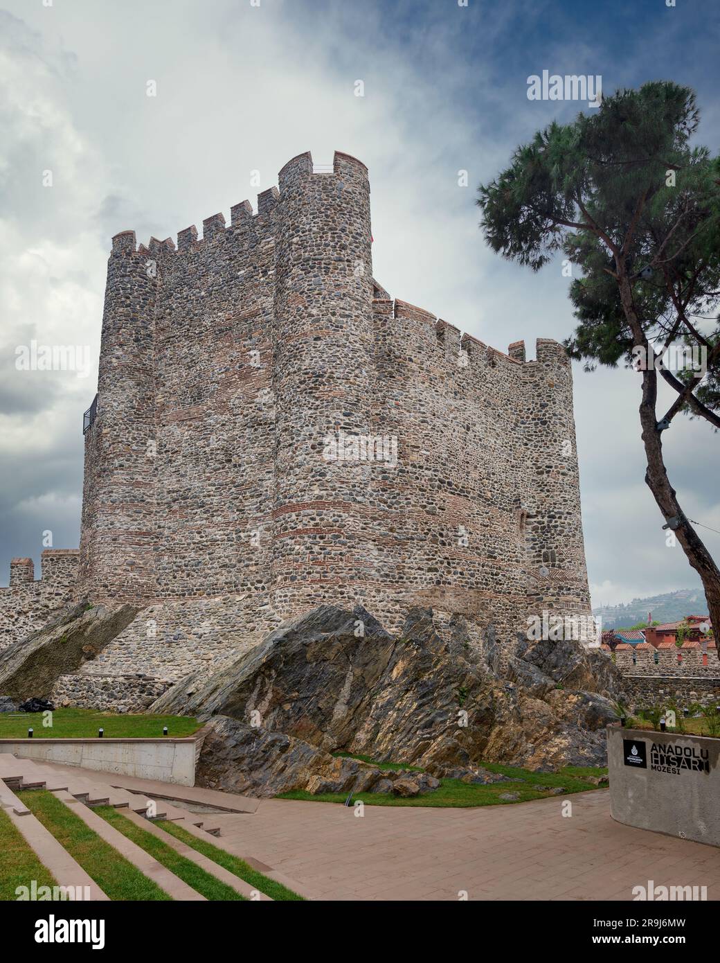 Anadolu Hisari, or Anatolian Castle, a 13th century medieval Ottoman ...
