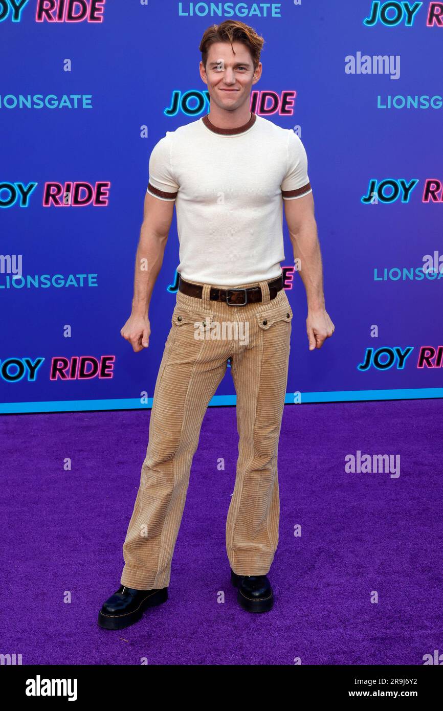 Los Angeles, Ca. 26th June, 2023. Nico Greetham at the LA Premiere of ...