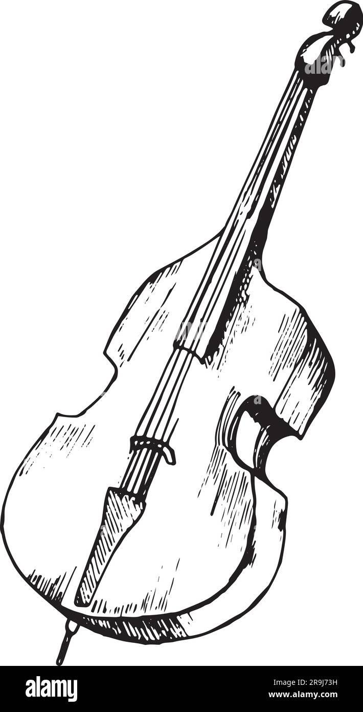 Double bass orchestra Black and White Stock Photos & Images - Alamy