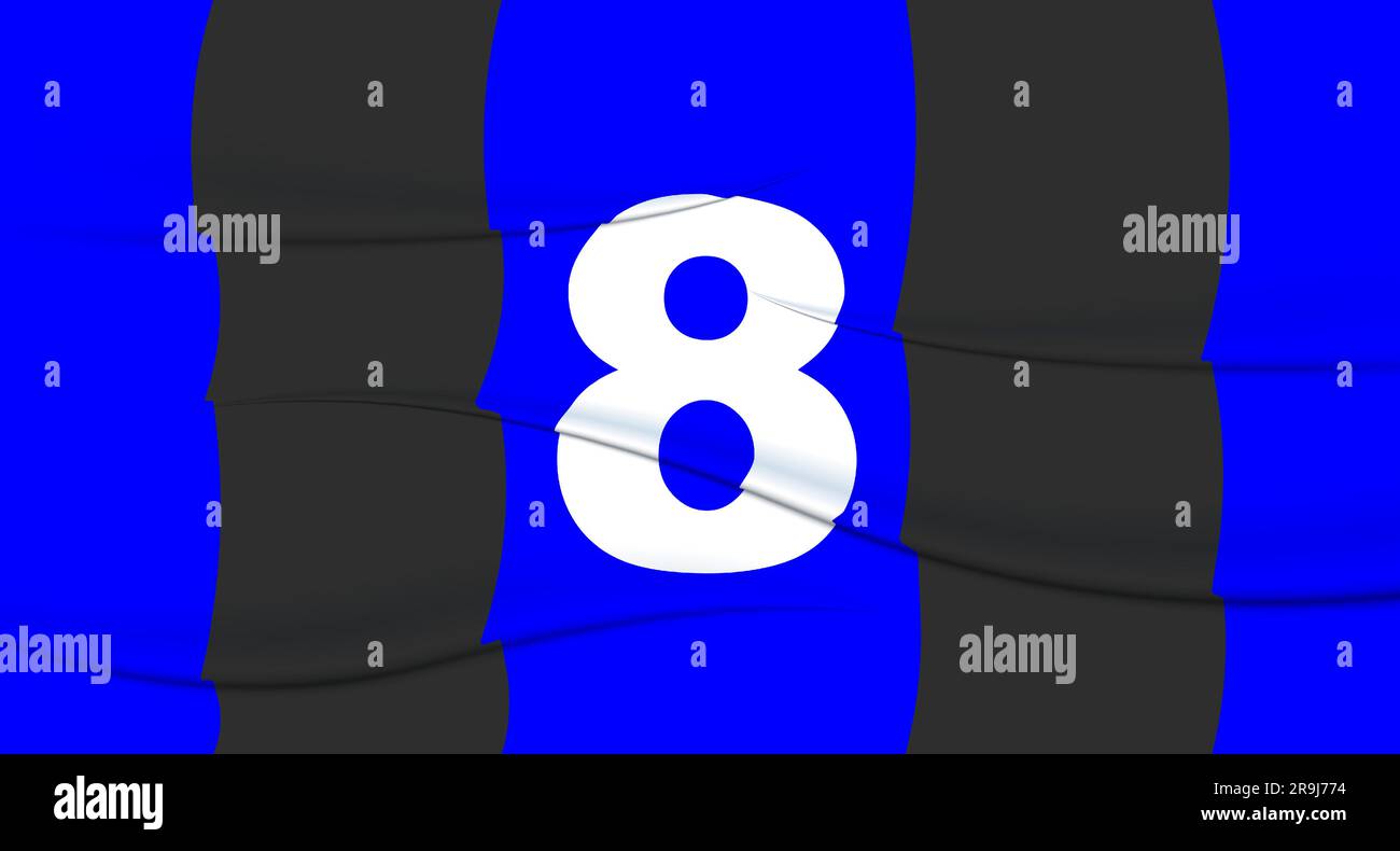 Number 8 football Stock Vector Images - Alamy