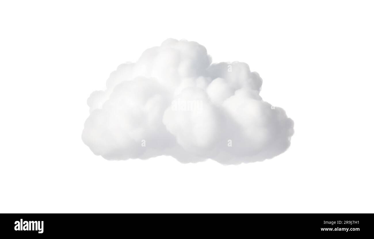 A small white cumulus cloud Stock Photo - Alamy