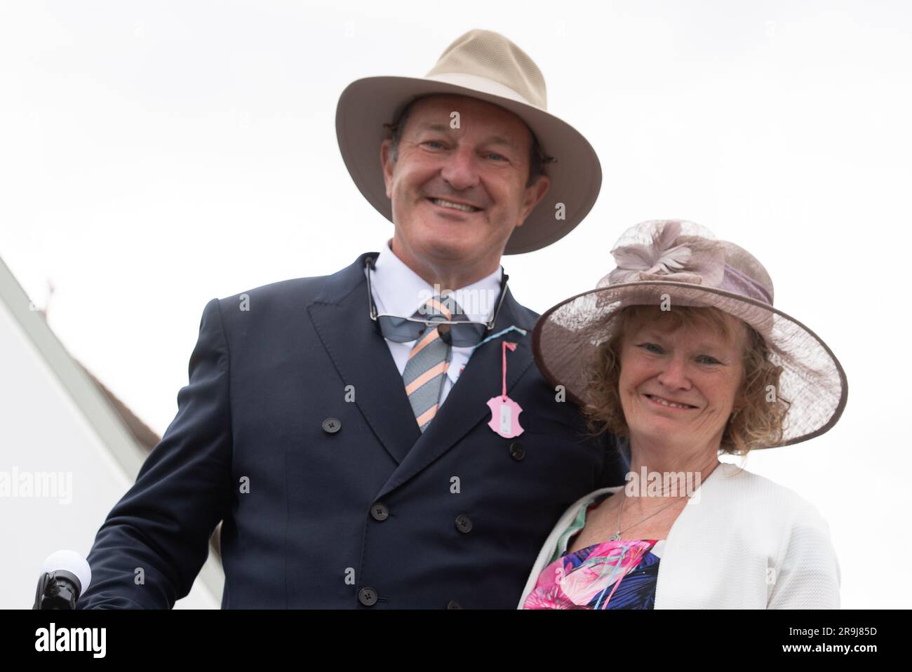 Henley-on-Thames, Oxfordshire, UK. 27th June, 2023. Guests enjoying ...