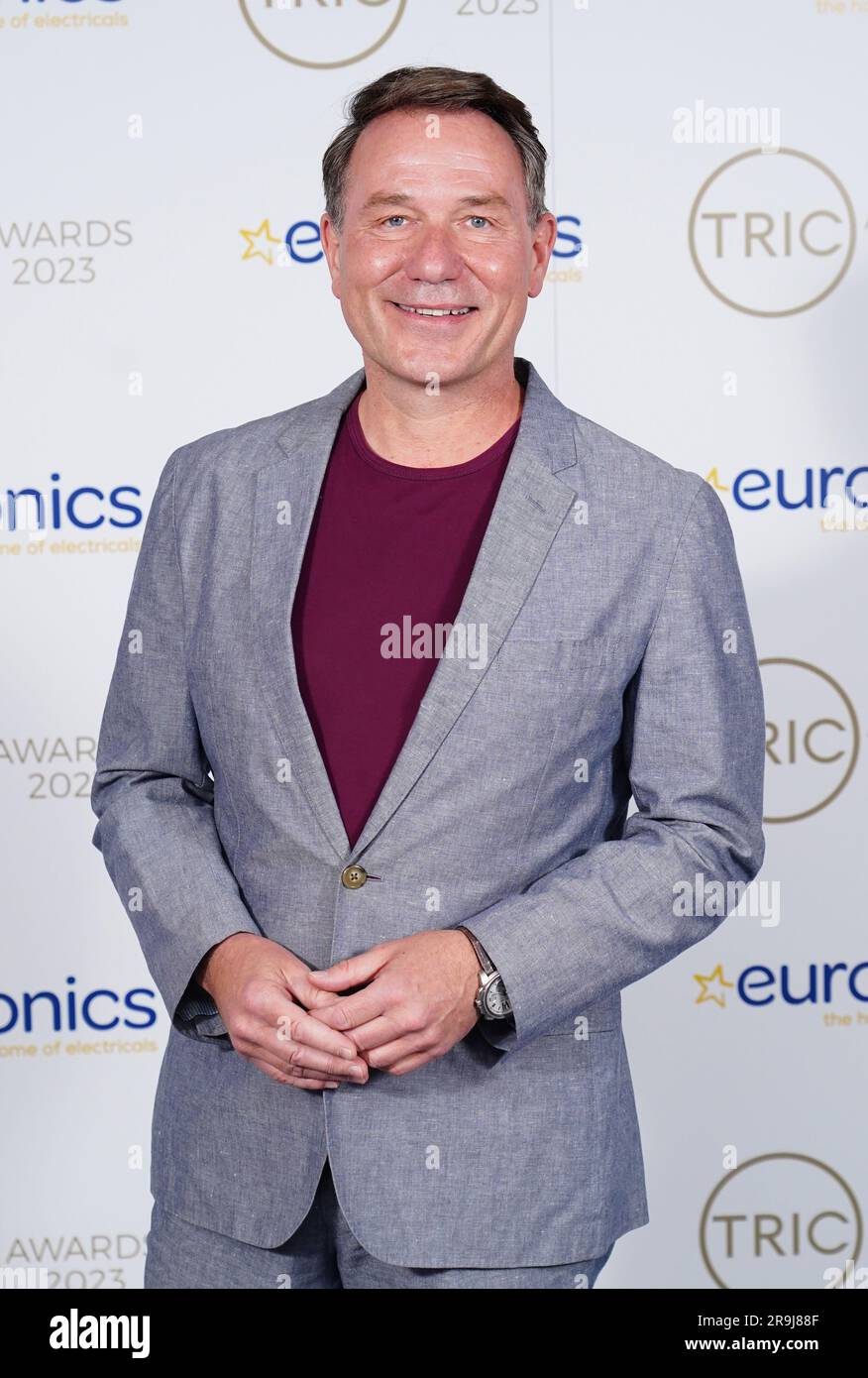 Richard Arnold attending the TRIC (The Television and Radio Industries ...