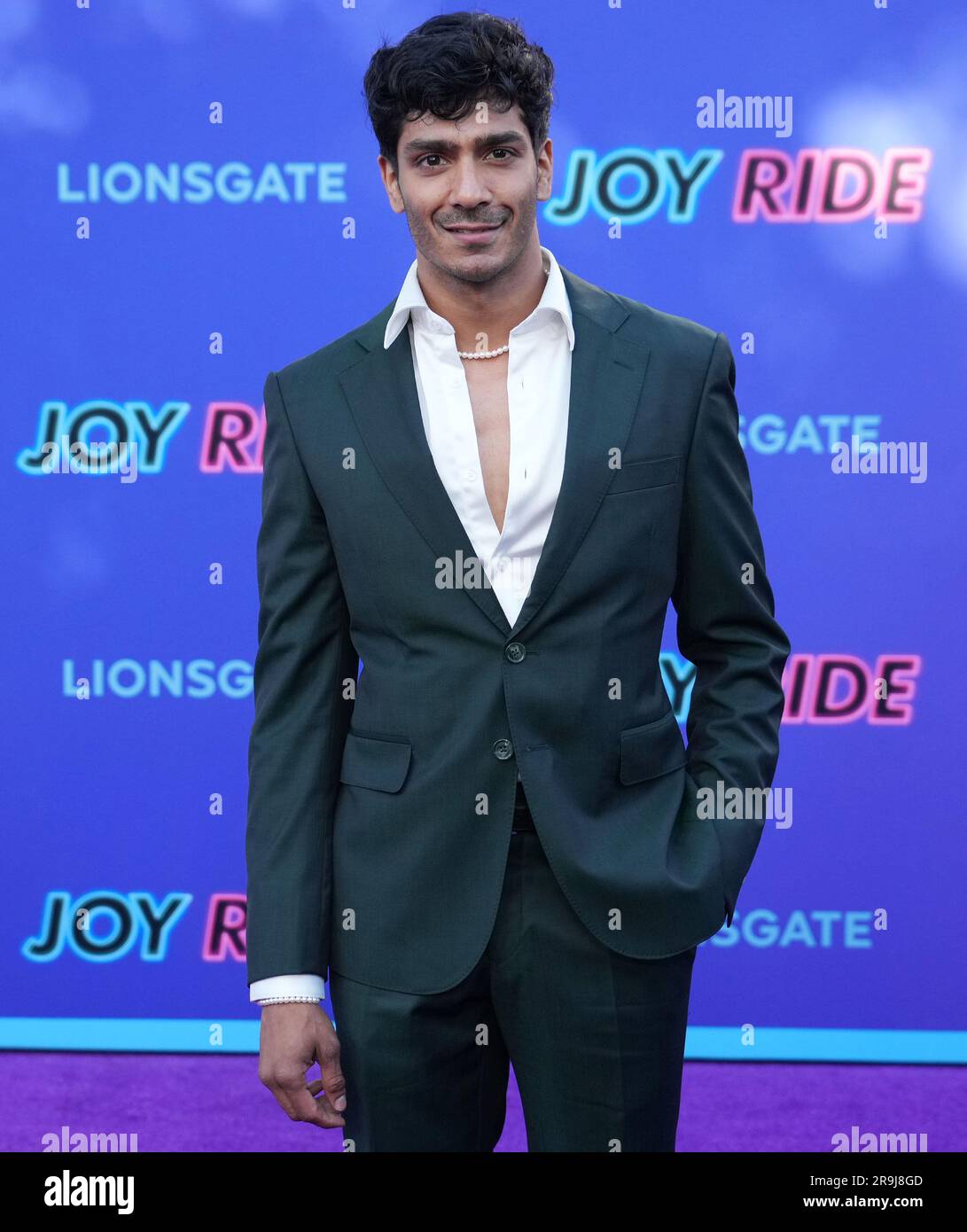 Los Angeles, USA. 26th June, 2023. Rohain Arora arrives at the ...