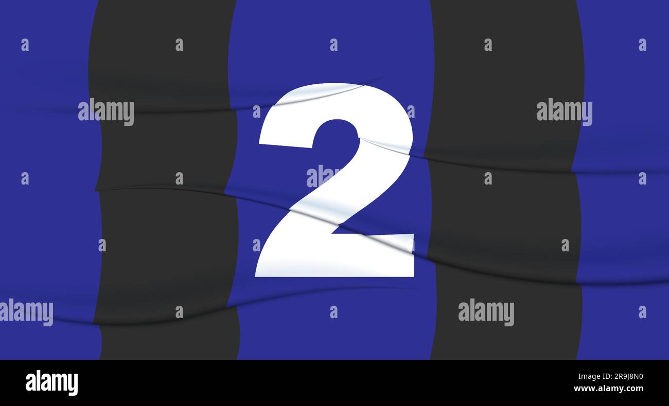 Jersey number 2 Stock Vector Images - Alamy