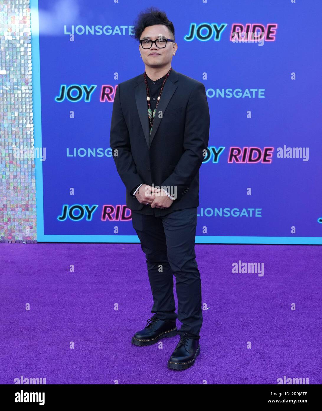 Los Angeles, USA. 26th June, 2023. Nathan Matthew David arrives at the ...