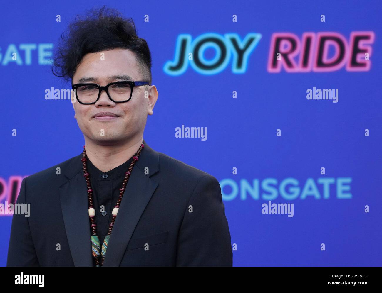 Los Angeles, USA. 26th June, 2023. Nathan Matthew David arrives at the Lionsgate's JOY RIDE Los ...