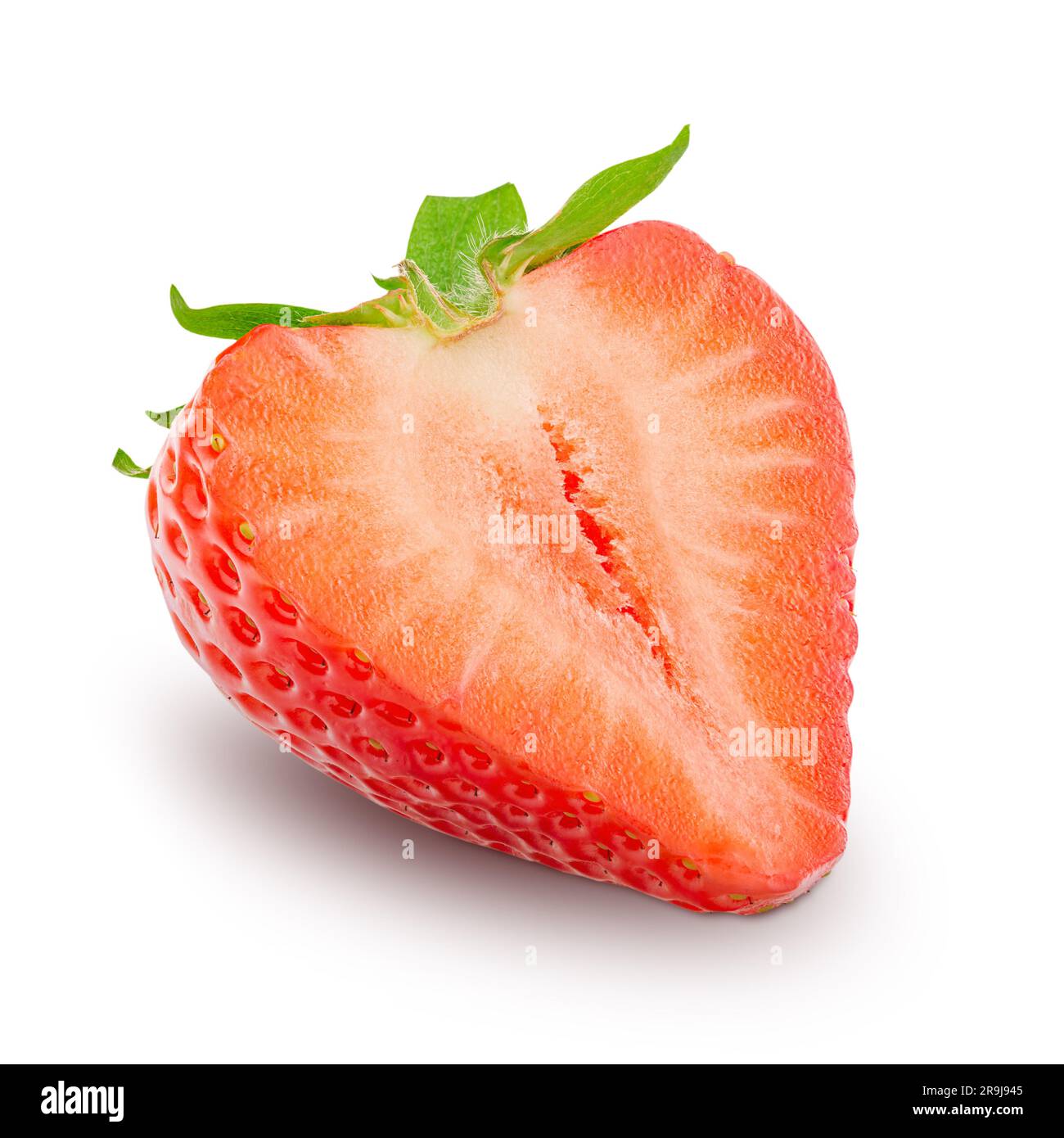 Strawberry isolated on white background Stock Photo - Alamy