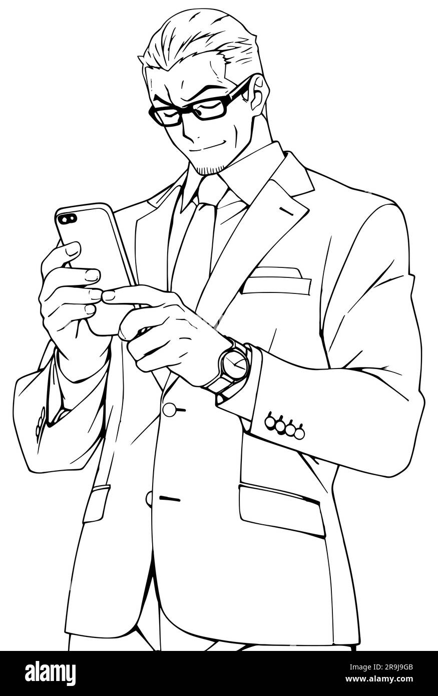 Career enjoyment Stock Vector Images - Alamy