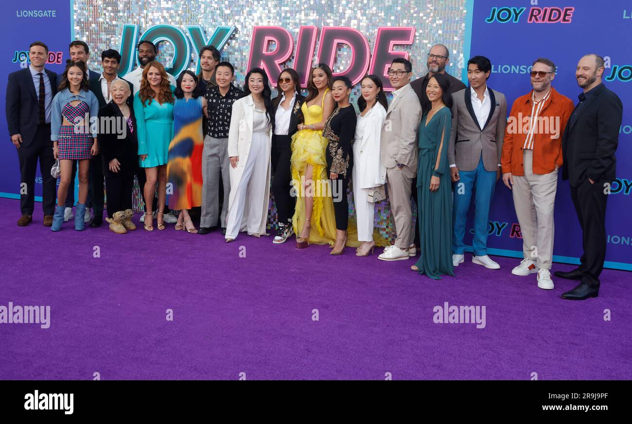 Los Angeles, Ca. 26th June, 2023. Josh Fagen, James Weaver, Rohain ...