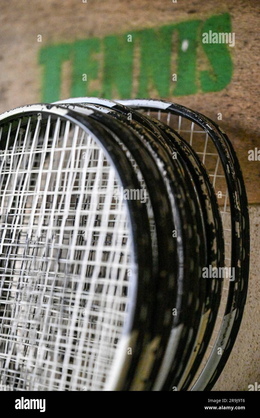 Propped against the wall hi-res stock photography and images - Alamy