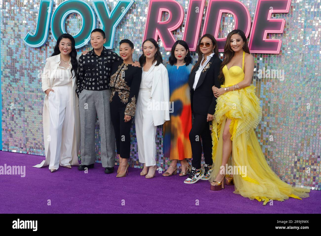 Los Angeles, Ca. 26th June, 2023. Sherry Cola, Sabrina Wu, Stephanie ...