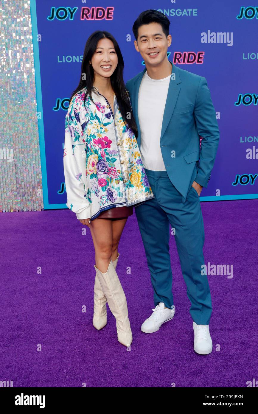 Los Angeles, Ca. 26th June, 2023. Shannon Dang, Eddie Liu at the LA ...