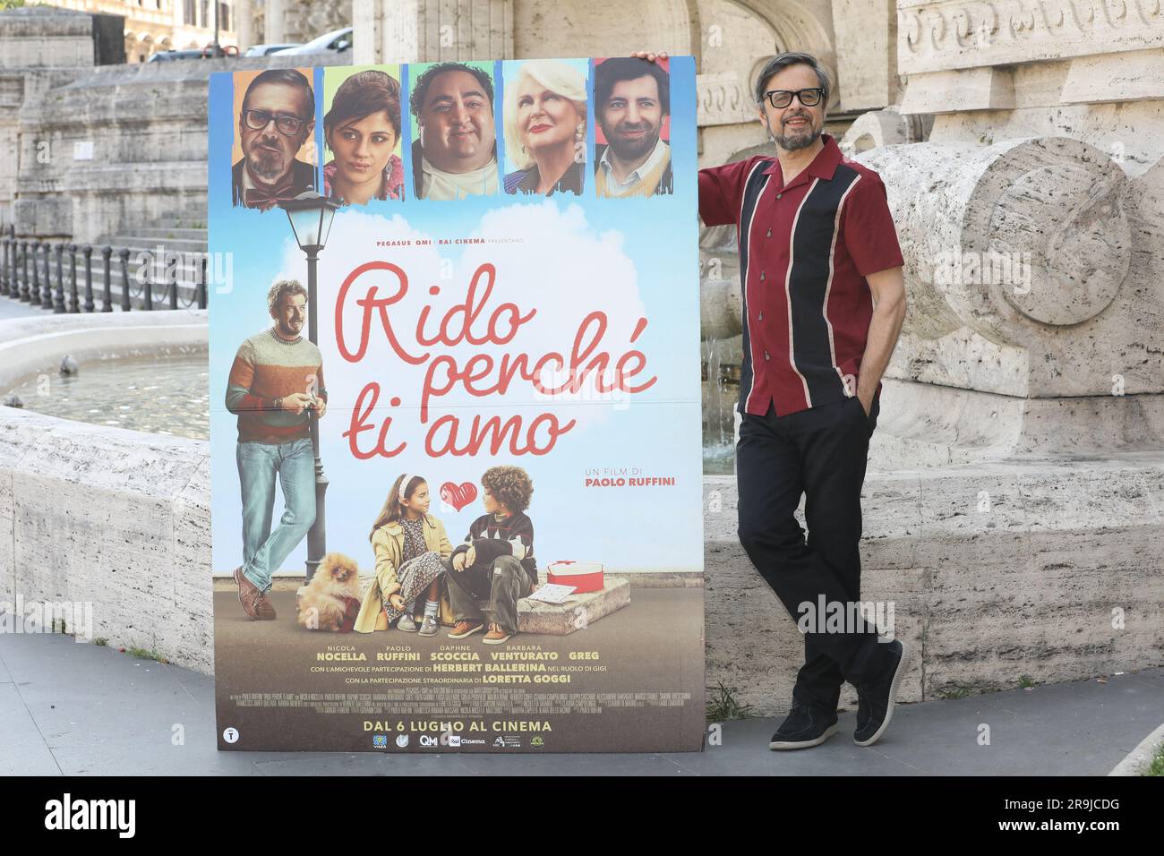 Rome, Italy. 27th June, 2023. Rome, cinema Adriano, film photocall "I ...