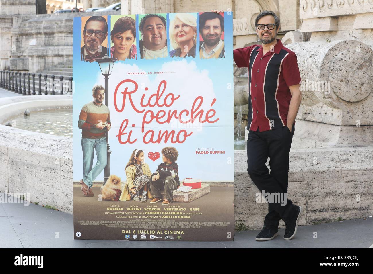 Rome, Italy. 27th June, 2023. Rome, cinema Adriano, film photocall "I ...