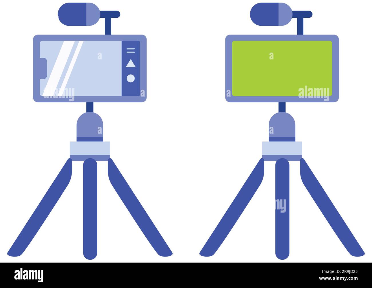 Videography setup Stock Vector Images - Alamy