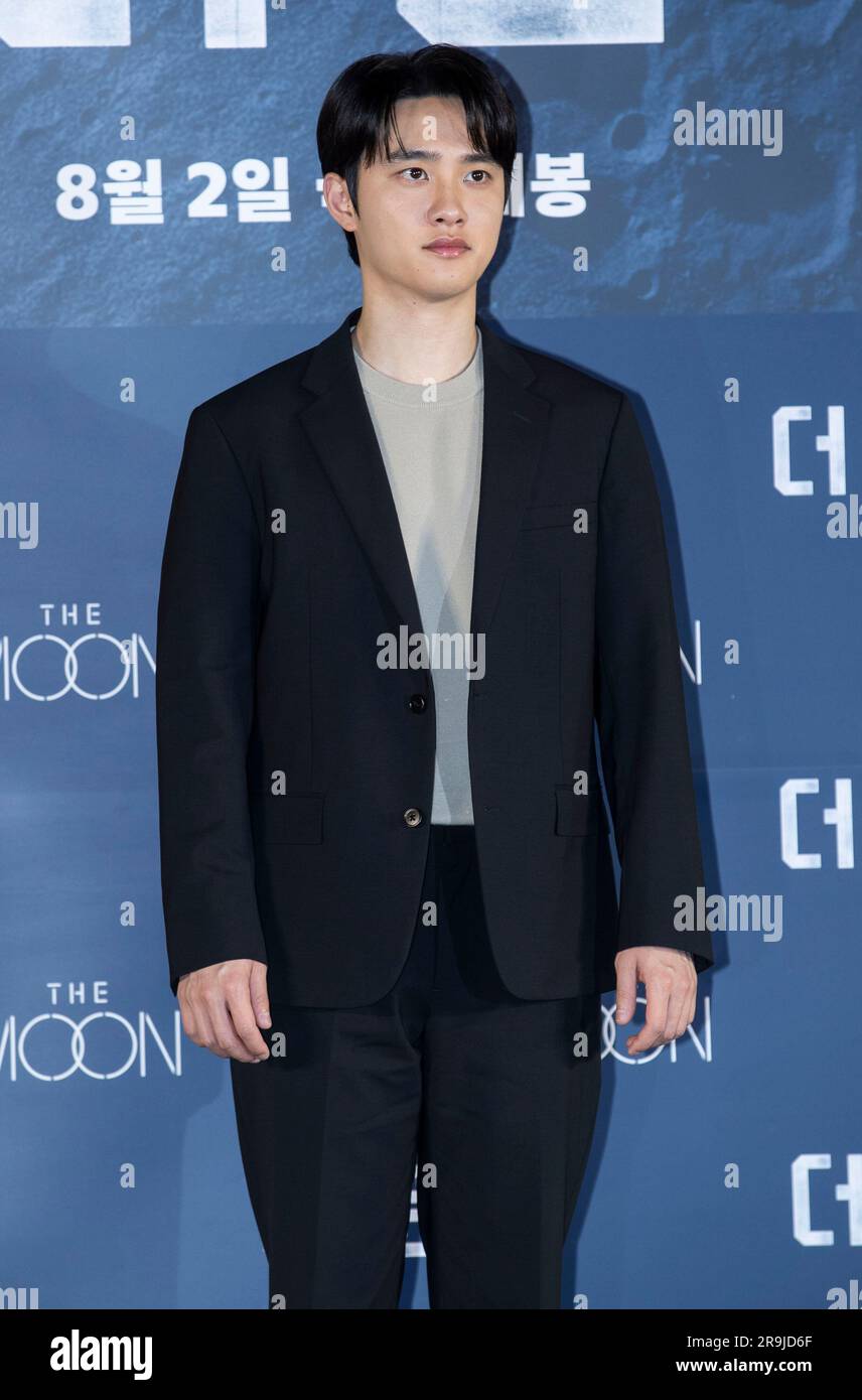 Seoul, South Korea. 27th June, 2023. South Korean actor and vocal Doh ...
