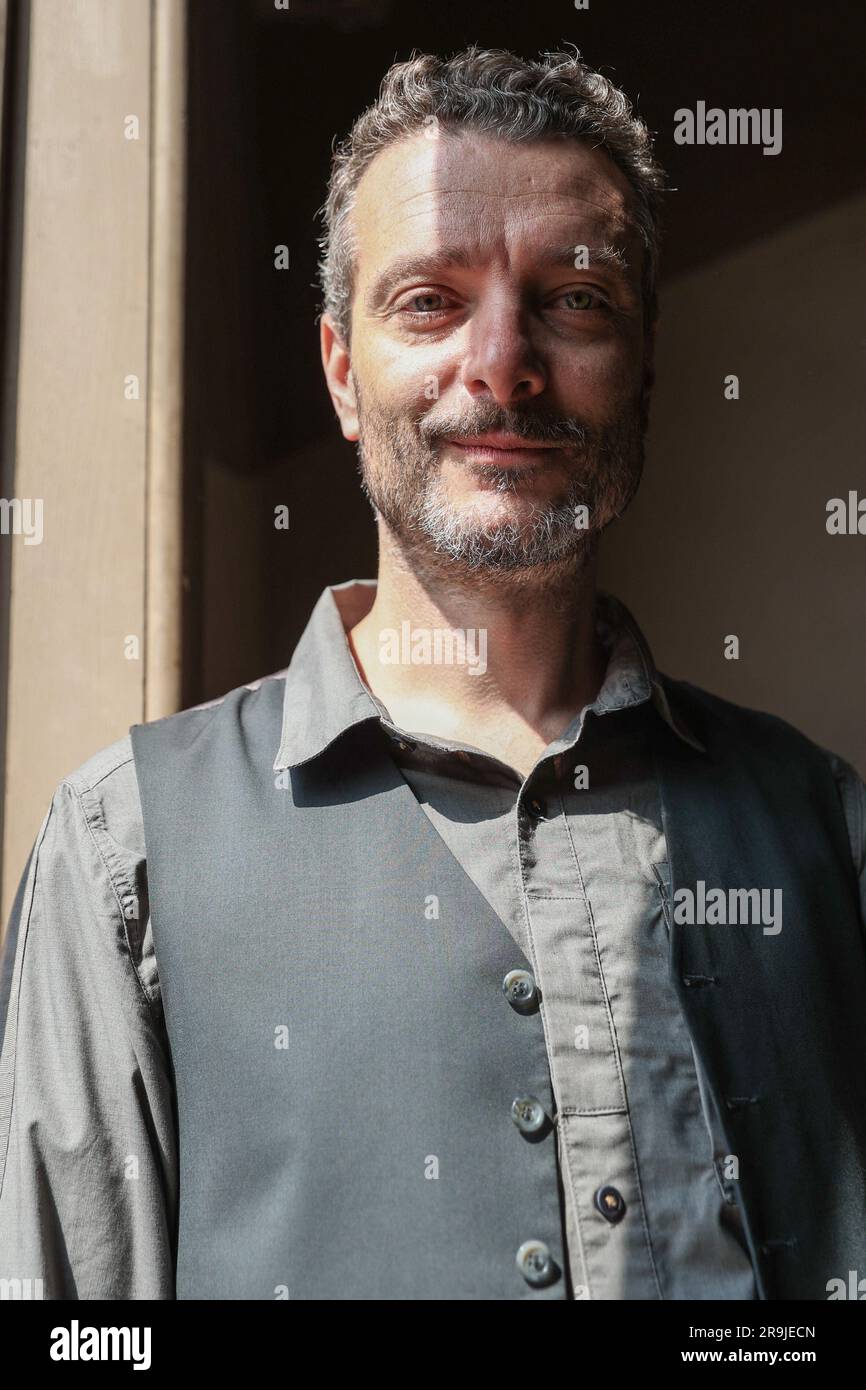 Paris, France. 27th June, 2023. Portrait of Regis Debruyne, scientific ...