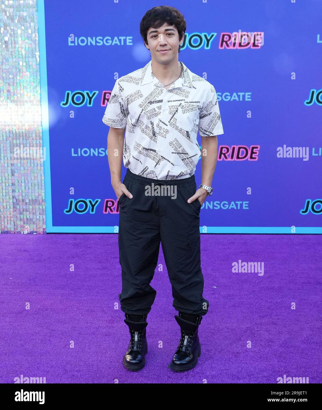 Los Angeles, USA. 26th June, 2023. Kyle Hanagami arrives at the ...