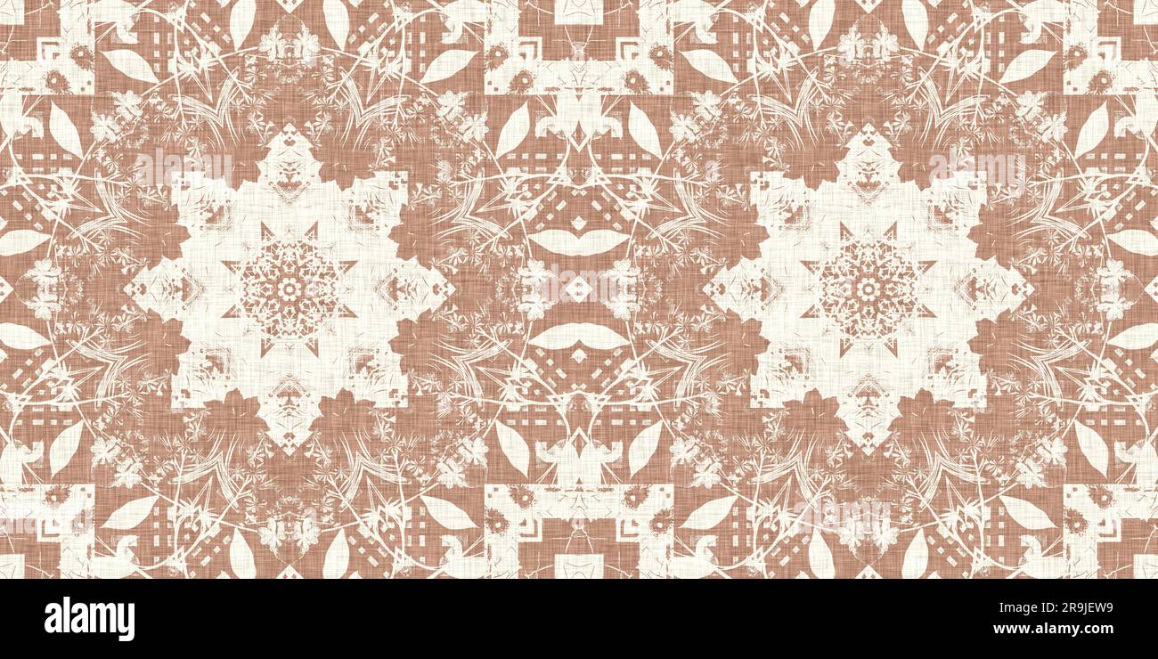 Peach pink cottagecore cozy tartan border. Cottagecore rustic marl ...