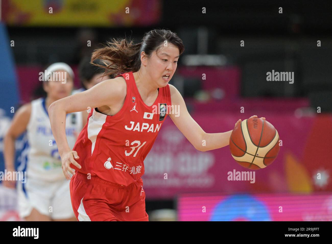 Sydney, Australia. 27th June, 2023. Aika Hirashita of Japan Women Basketball team seen in action ...