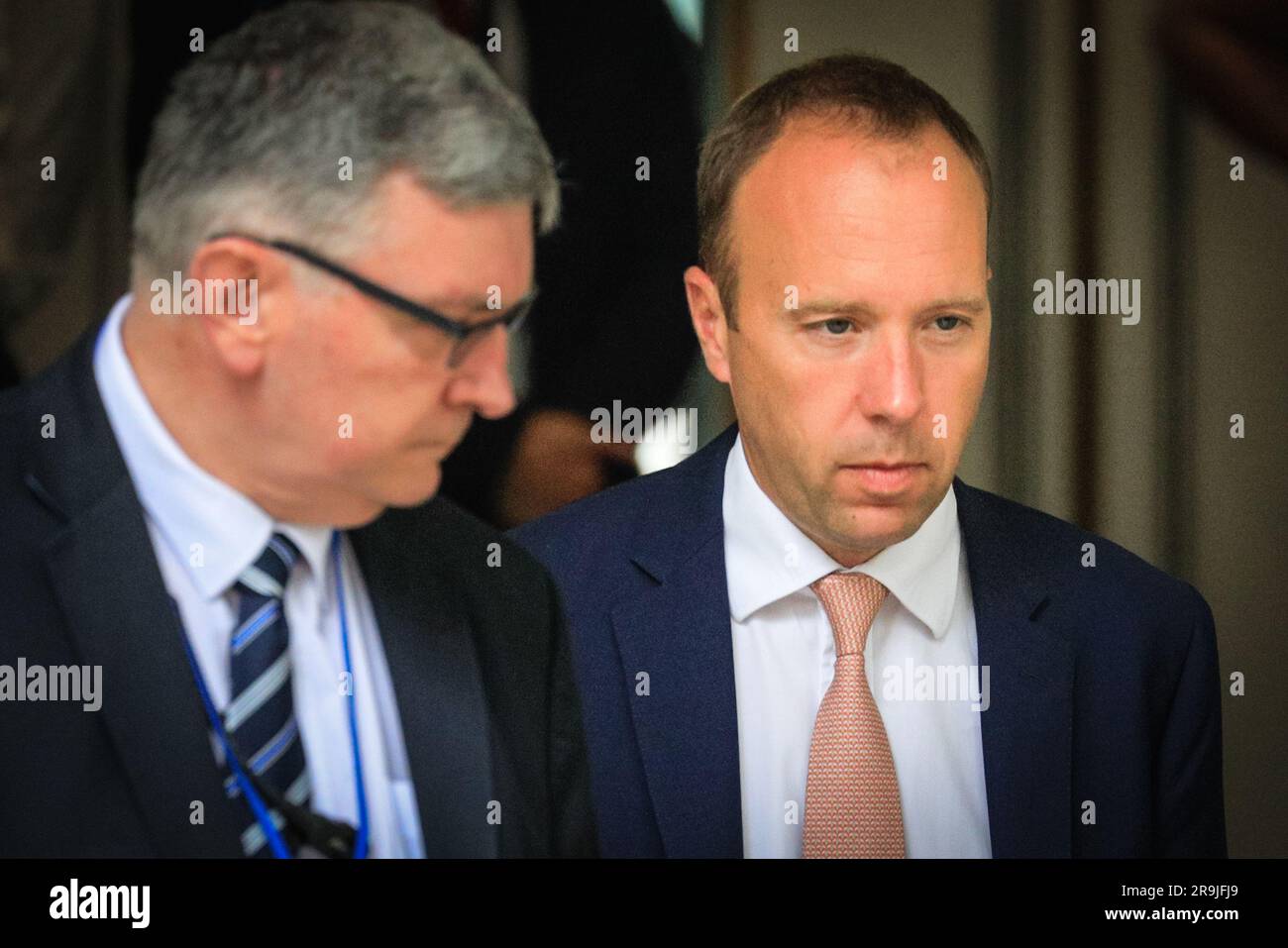 London, UK. 27th June, 2023. Matt Hancock, former Health Secretary ...