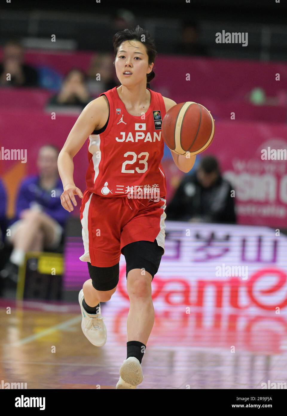 Sydney, Australia. 27th June, 2023. Mai Yamamoto of Japan Women Basketball team seen in action ...