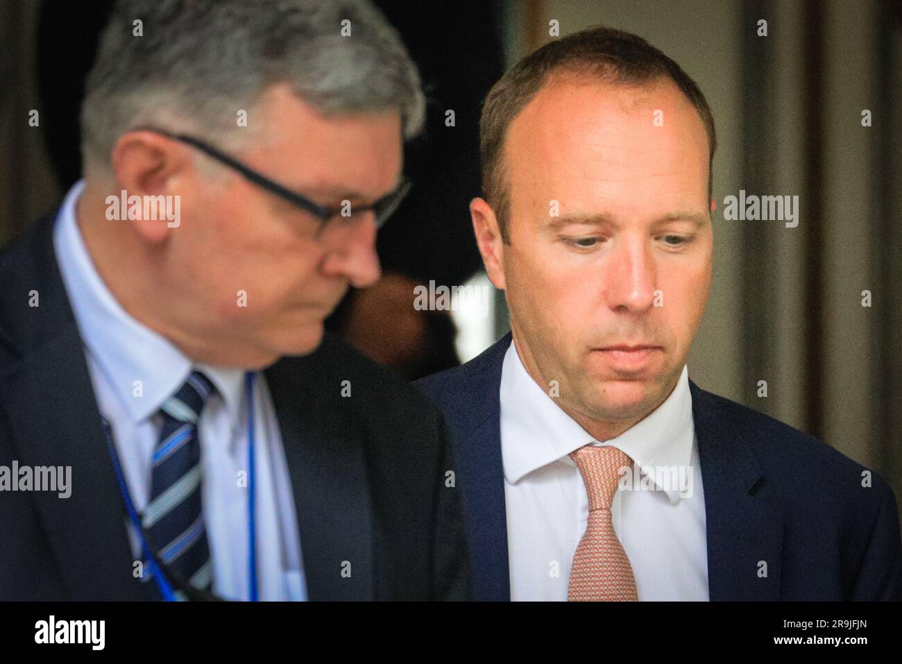 London, UK. 27th June, 2023. Matt Hancock, former Health Secretary ...