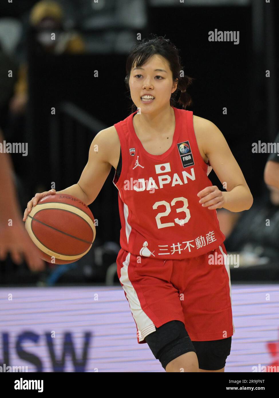 Sydney, Australia. 27th June, 2023. Mai Yamamoto of Japan Women Basketball team seen in action ...