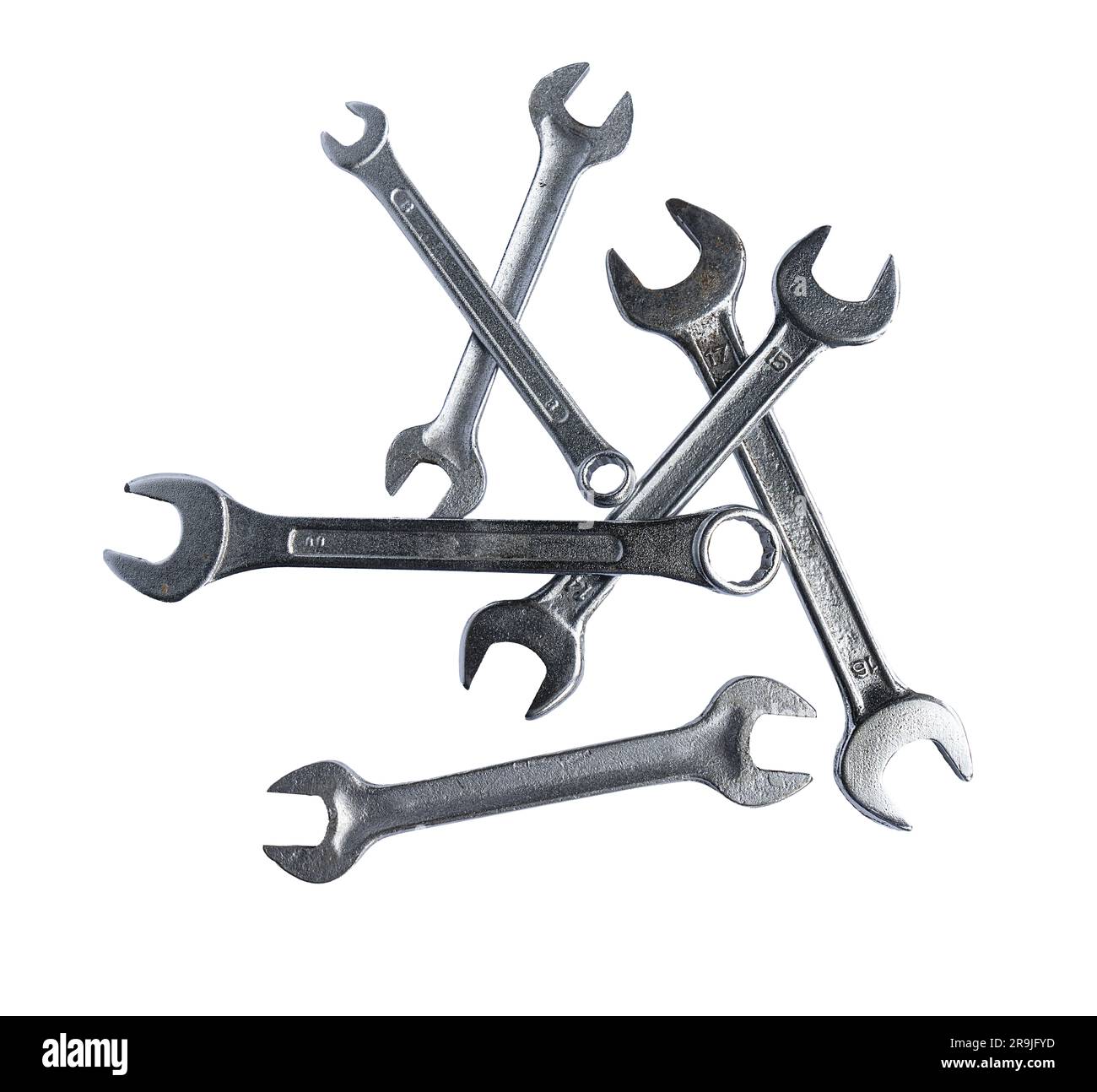 some wrenches on a transparent background Stock Photo - Alamy