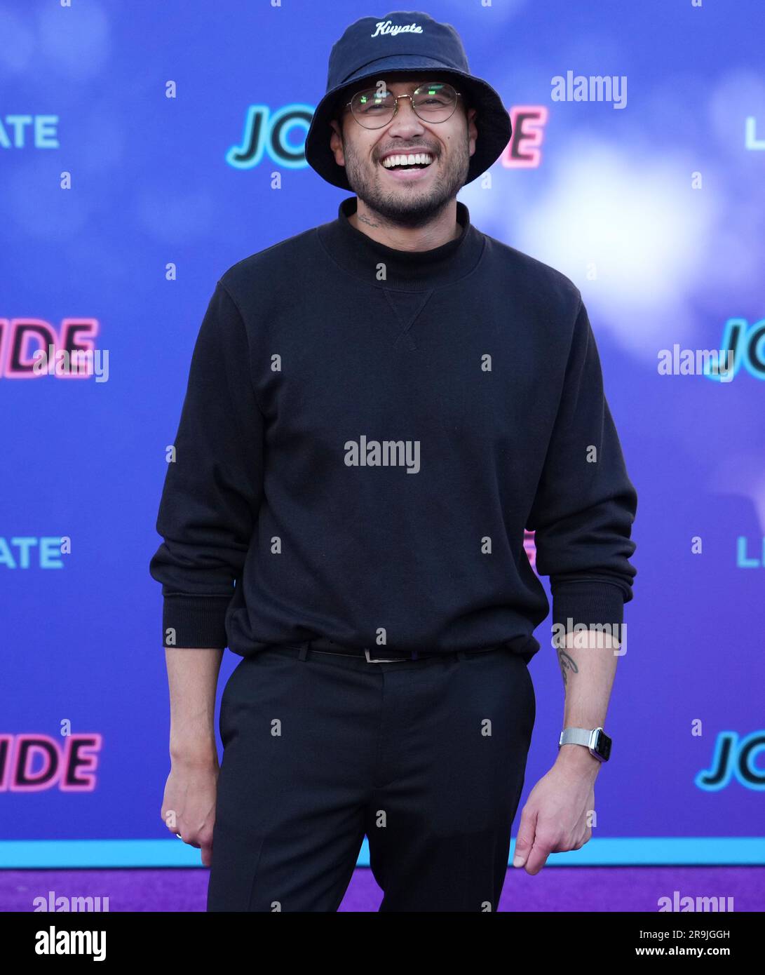 Travis Atreo arrives at the Lionsgate's JOY RIDE Los Angeles Premiere ...