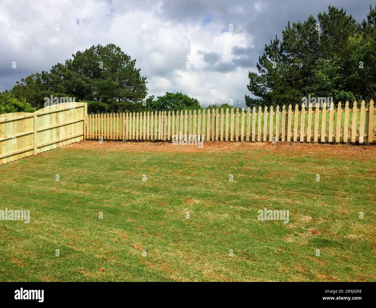 Sloped backyard hi-res stock photography and images - Alamy