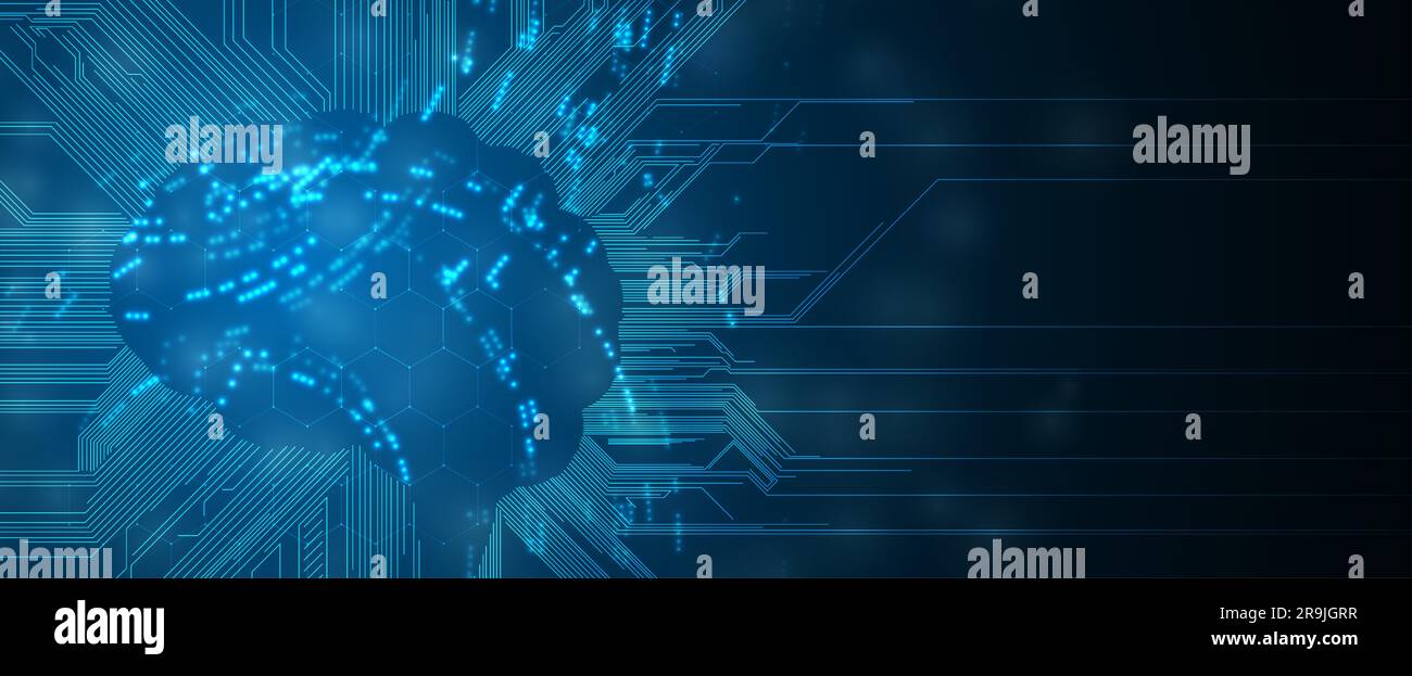 Technology innovation background, idea of global business solution ...