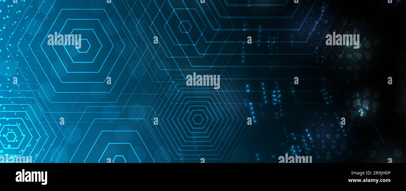 Technology innovation background, idea of global business solution ...