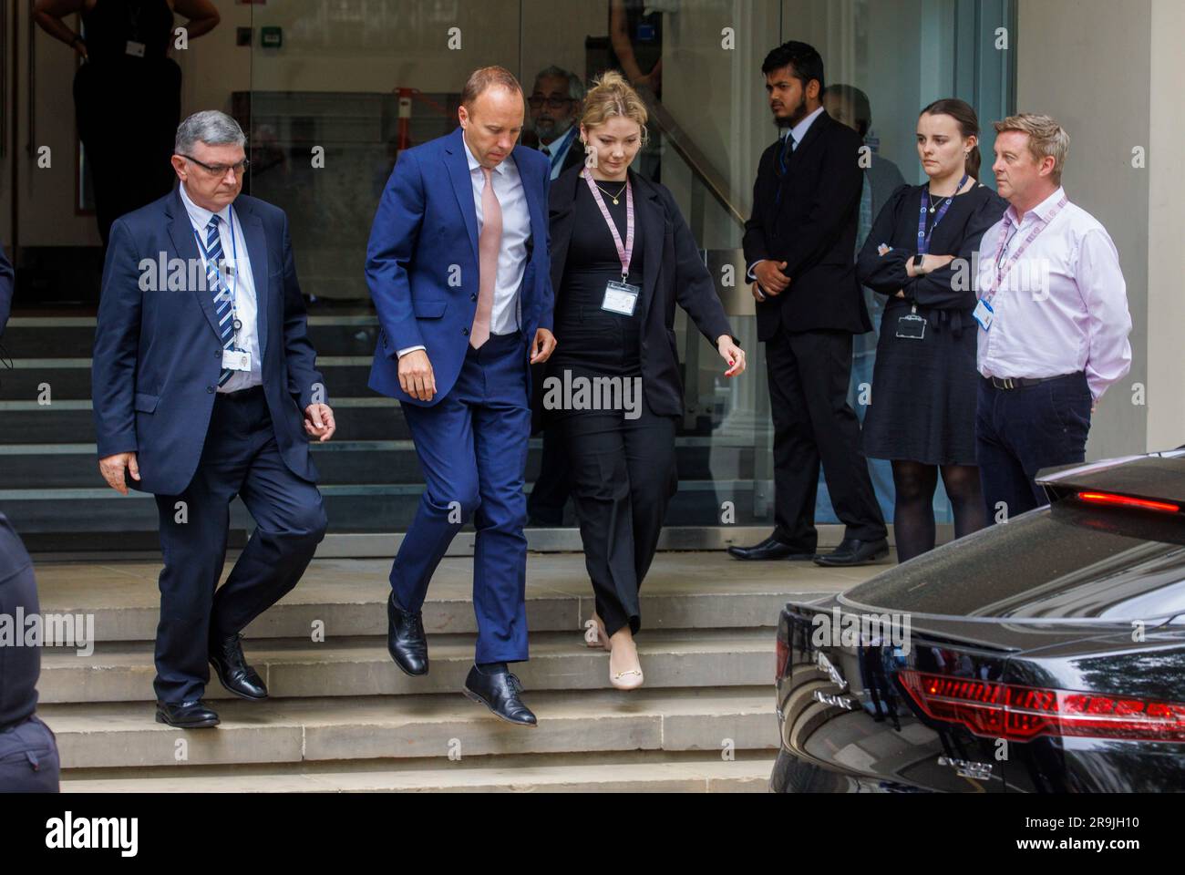 London, UK. 27th June, 2023. Former Health Secretary, Matt Hancock ...