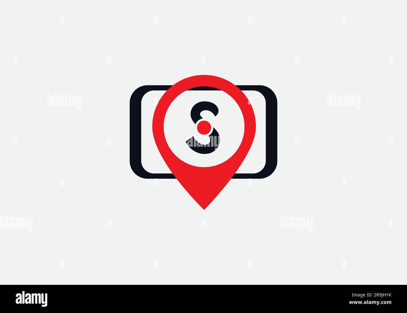 Location Track sign. Location tracker logo. Location symbol on phone ...