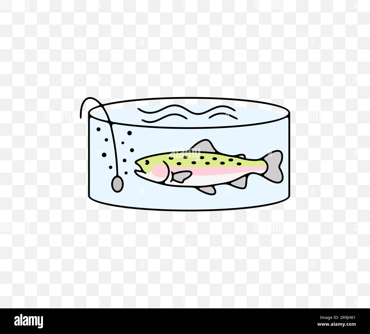 Pisciculture fish Stock Vector Images - Alamy