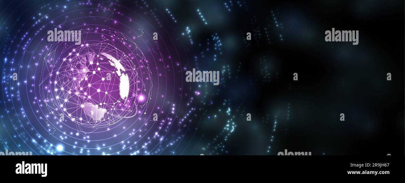 abstract futuristic fade computer technology business background Stock ...