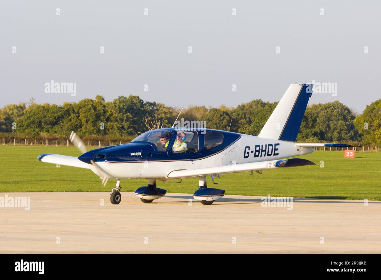 A Socata TB-10 Tobago at Sywell airport Stock Photo - Alamy