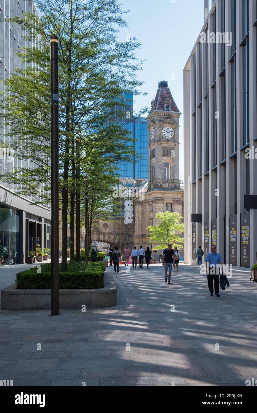 Chamberlain square in birmingham city centre Stock Photo - Alamy