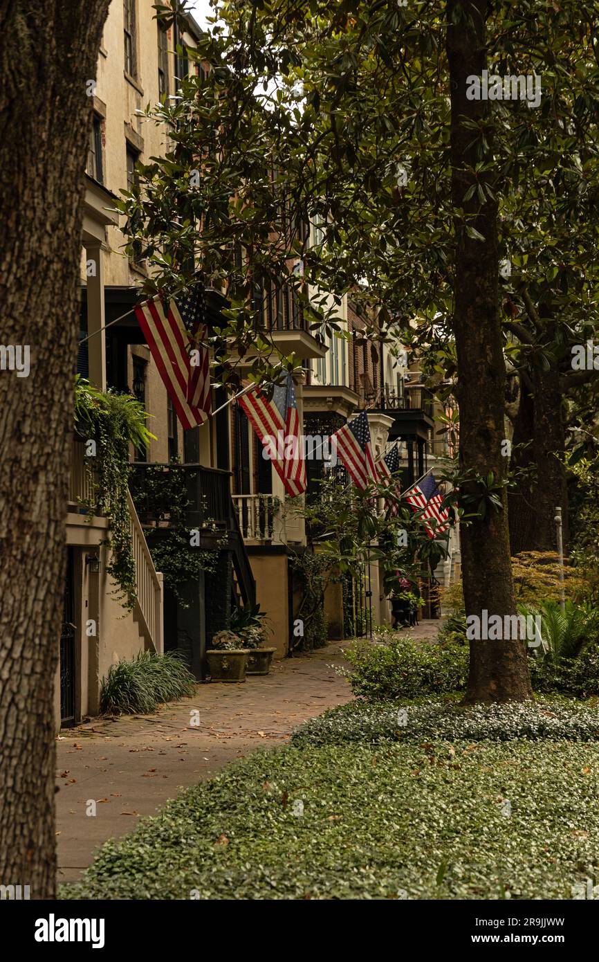 Savannah town square georgia hi-res stock photography and images - Alamy