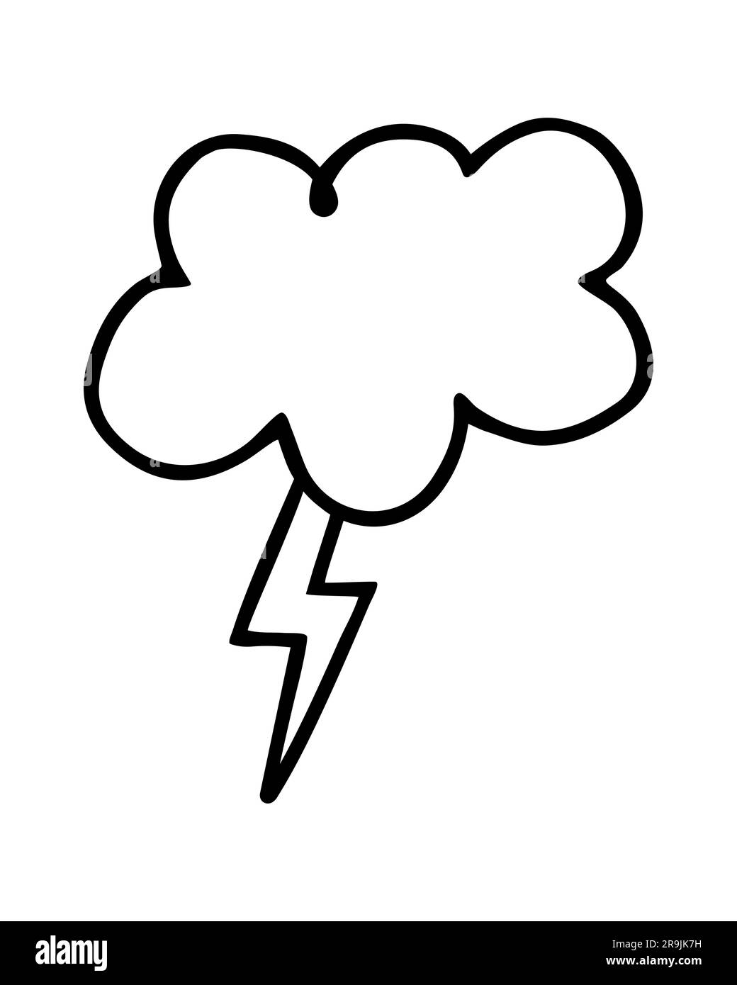 Lightning Bolt Clipart Black And White