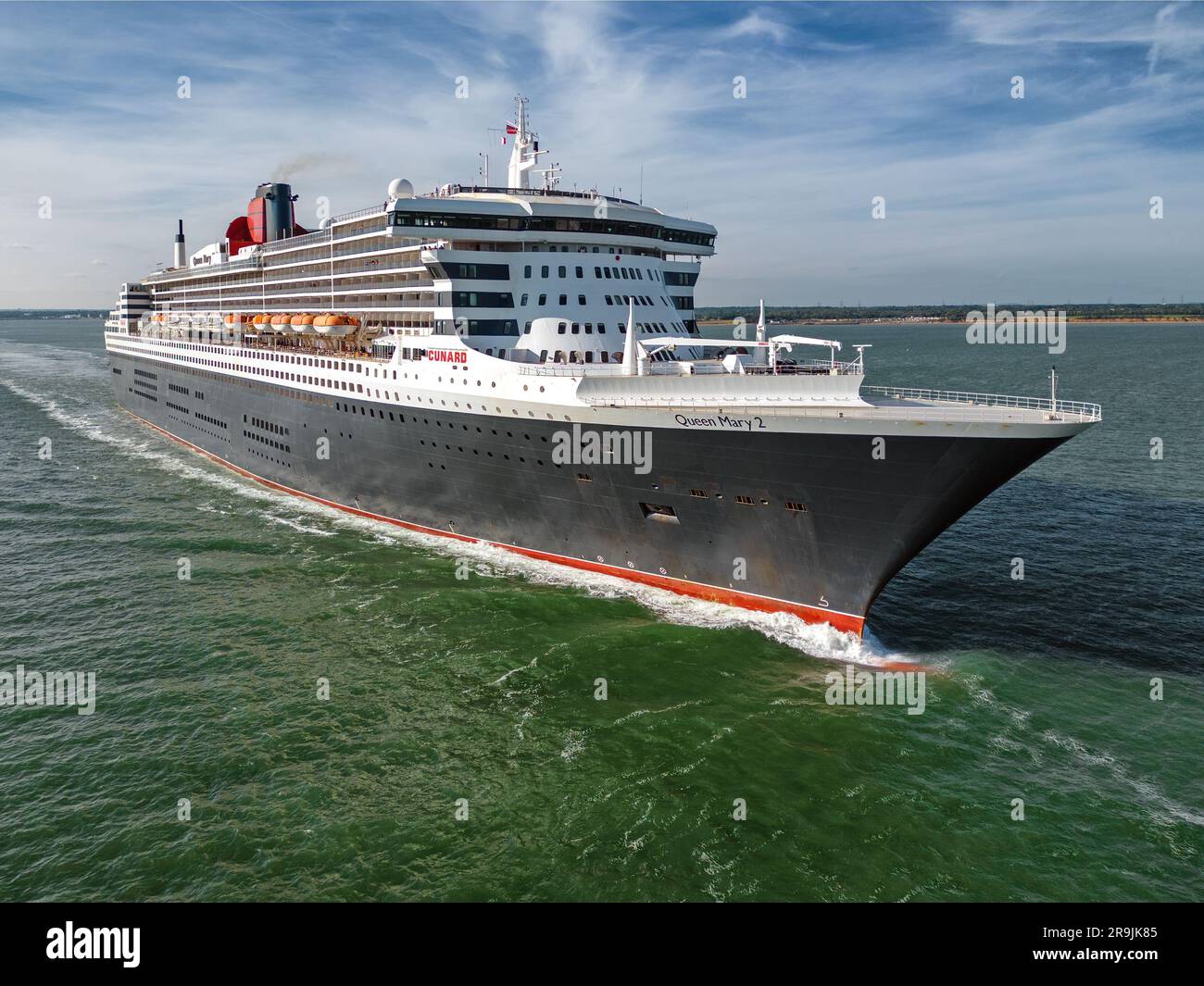 Queen Mary 2 is a trans-Atlantic ocean liner operated by Cunard, part ...